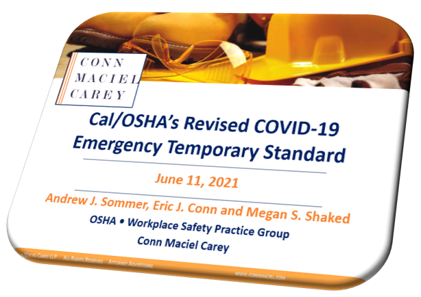 [Webinar] Cal/osha’s revised covid-19 emergency temporary standard ...